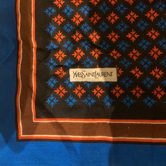 Yves Saint Laurent | Accessories | Ysl Large Square Scarf | Poshmark